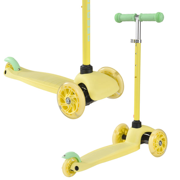 Lemon & Green - Teeny 3 Wheel Scooter | BOLDCUBE – BOLDCUBE Scooters